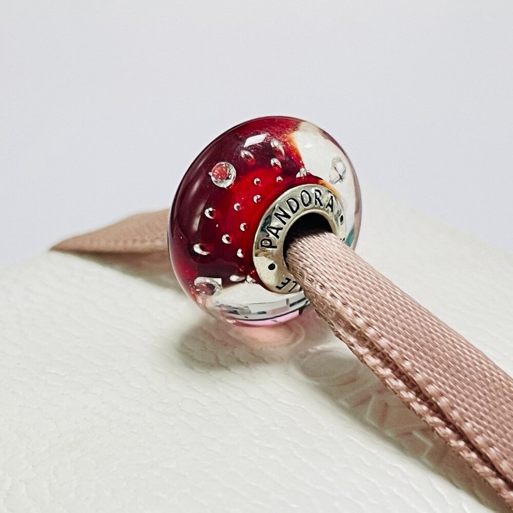 Genuine Pandora Charm Disney Snow White's Signature C… - Gem